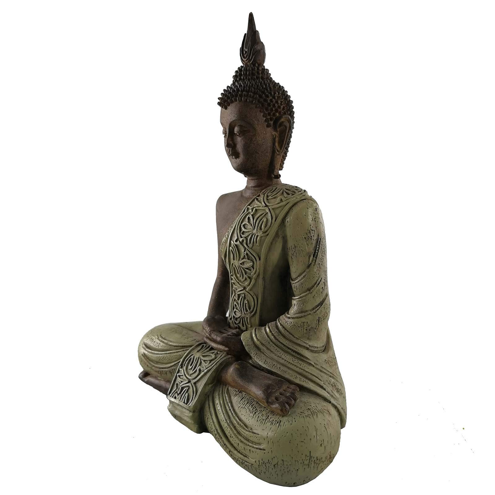Buddha Statues, Resin Zen Buddha Figurines Indoor, Meditating Buddha Statue Decor, Home Decorations, Spiritual Living Room Decor Collectibles, Office Ornament Gift