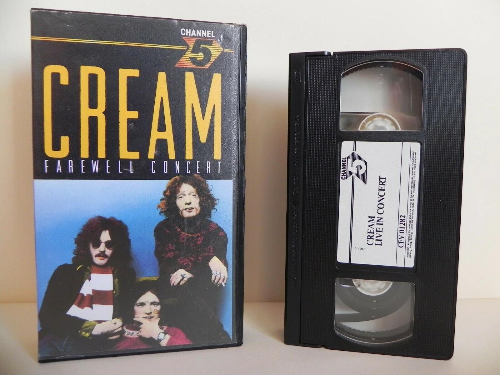 Cream Farewell Concert 1968 Royal Albert Hall (VHS) [VHS Tape]