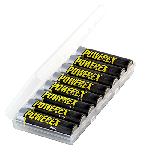 Powerex Pro High Capacity Rechargeable AA NiMH Batteries (8-Pack) + Powerex Precharged Rechargeable AAA NiMH Batteries (4-Pack)