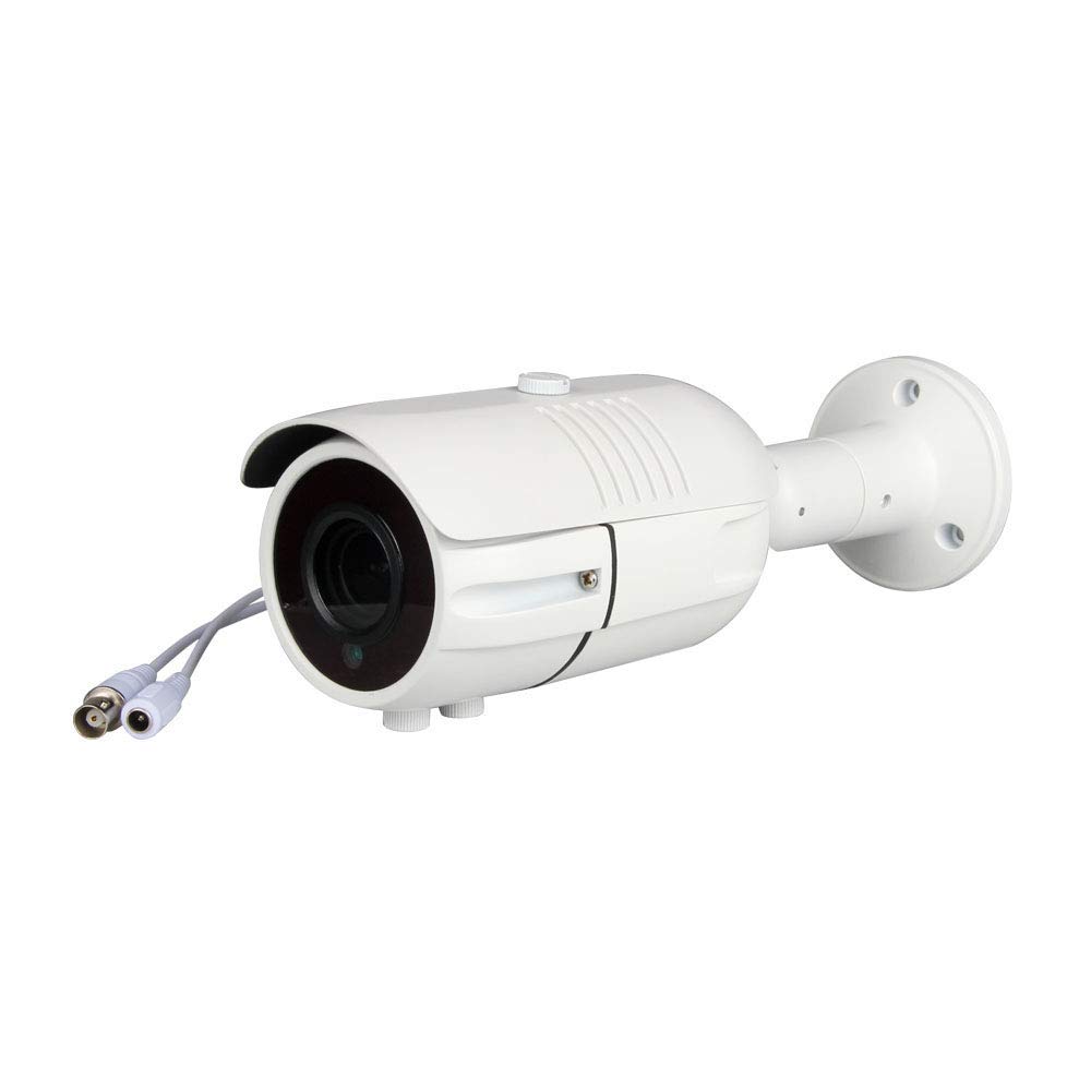 EVERSECU 4MP Security Camera, 4 megapixl AHD/TVI/CVI/Analog 4 in 1 CCTV Camera Outdoor/Indoor Night Vision 130ft(40m) IR Distance 2.8-12mm Vari-Focal Lens, OSD Menu UTC, Metal IP66 Weatherproof