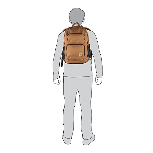 Carhartt Legacy Standard Work Backpack with Padded Laptop Sleeve and Tablet Storage, Grey