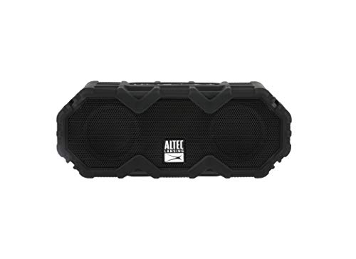 Altec Lansing LifeJacket Mini - Waterproof Bluetooth Speaker with Lights, Portable Wireless Speaker for Pool, Beach, Hiking, Sports, Camping, 16 Hour Playtime, Floats in Water