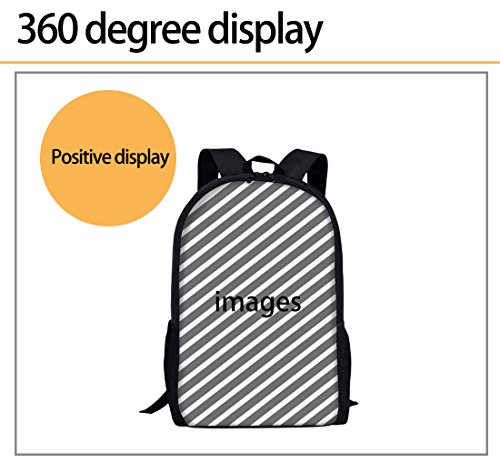 Beauty Collector Dalmatian School Backpacks Dog Print for Elementary Students, Casual Daypack