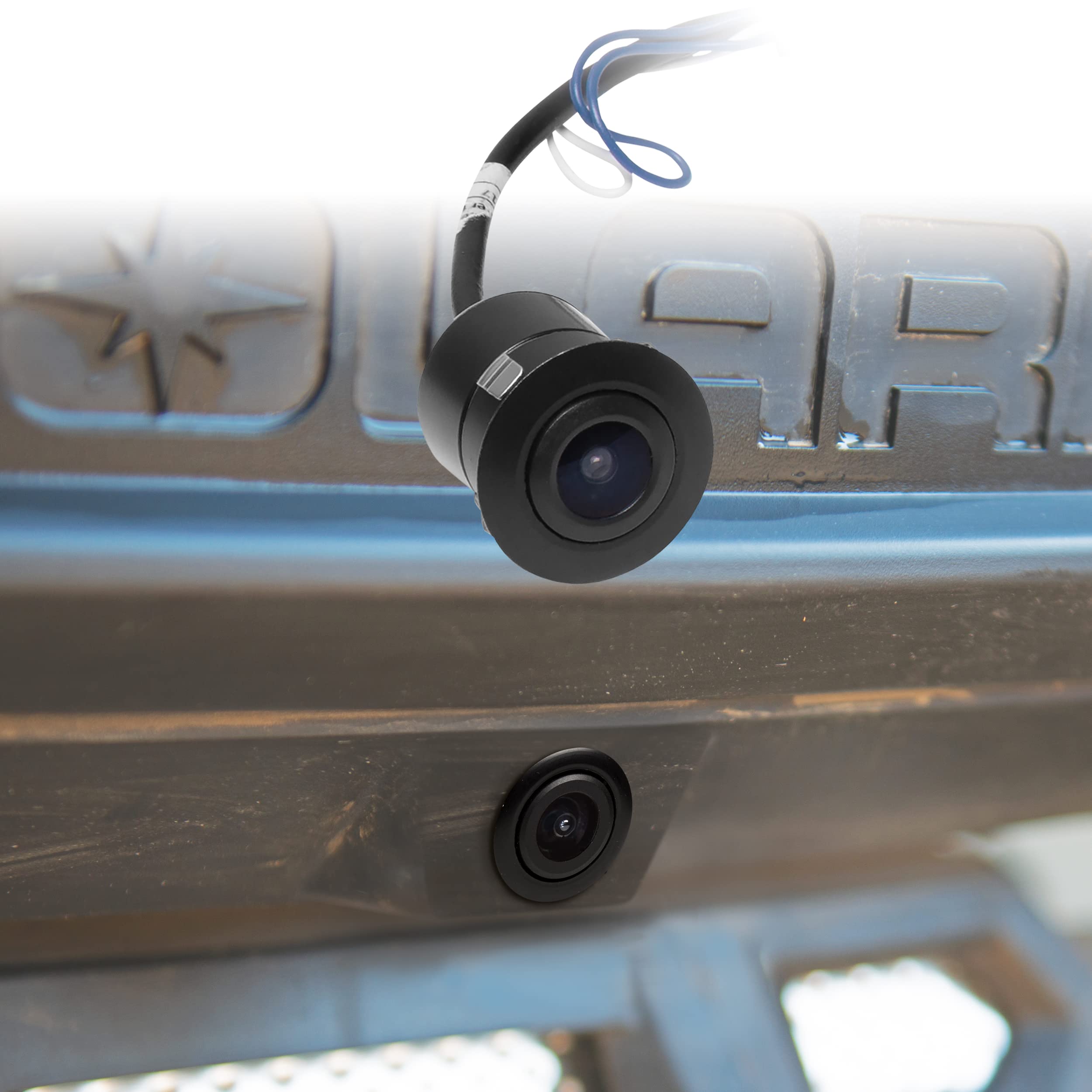 BOSS Audio Systems POLCAM Off-Road Front Or Reverse Rearview Backup Vehicle Camera – Compatible With Polaris RZR Ride Command ATV UTV, Waterproof IPX6 Rated, Low Light Visibility, Wide Angle View