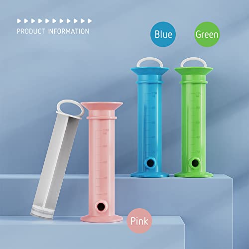 7 PCS Kit Baby Food Pouch Maker, Toddler Fruit Squeeze Puree Filler for Kids, Pure Color Pouches (Pink)