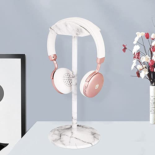 ANIIC Headset Stand Creative Metal Headset Rack Walnut Headset Stand Headset Rack Storage Rack Widely Compatible Earphone Rack Headphone Stand (Color : Maple)