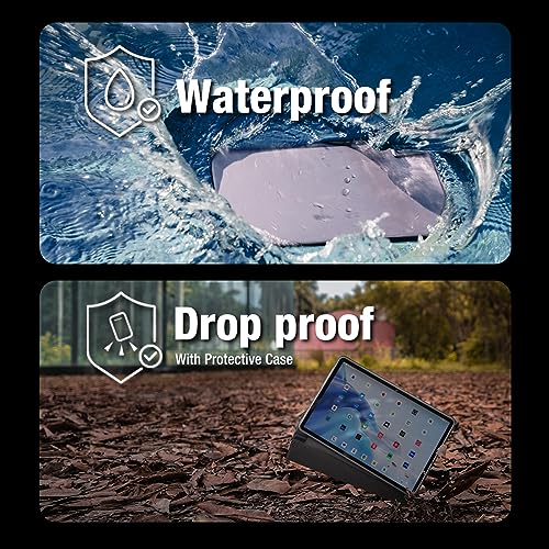 AGM PAD P1 Waterproof Android Tablet, 10.36 inch Rugged Tablet, Drop-Proof/Dustproof, 2K Display FHD+ IPS, Android 13, MTK G99 Chipset, Dual Box Stereo Speakers, 7000mAh, 8+256GB, GPS, WiFi Version