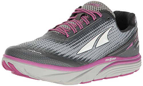 ALTRA Women's Torin 3 Running Shoe, Gray/Pink, 6 B US