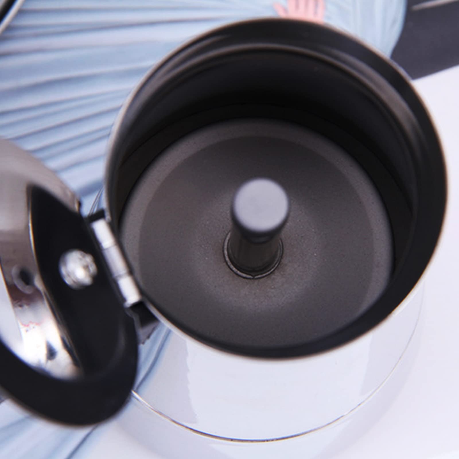 9 Cup Moka Pot with Electric Stove, Classic Italian Espresso Greca Maker 110V Stainless Steel Stovetop Coffee Maker, 450ml