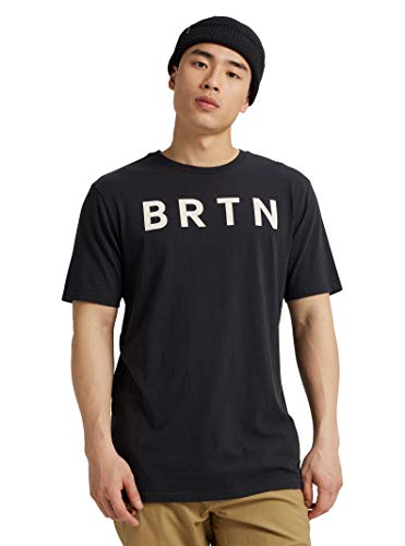 Burton Men's BRTN Short Sleeve T-Shirt, True Black, L