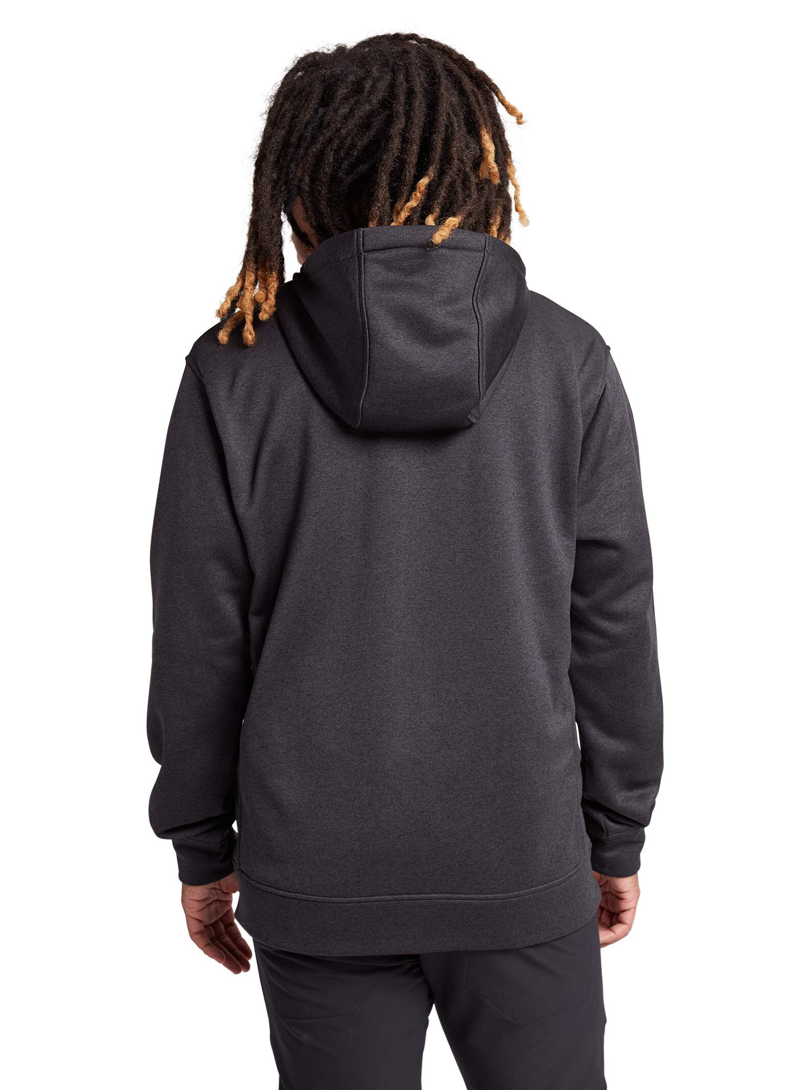 Burton Men's Oak Full-Zip Hoodie, True Black Heather, L