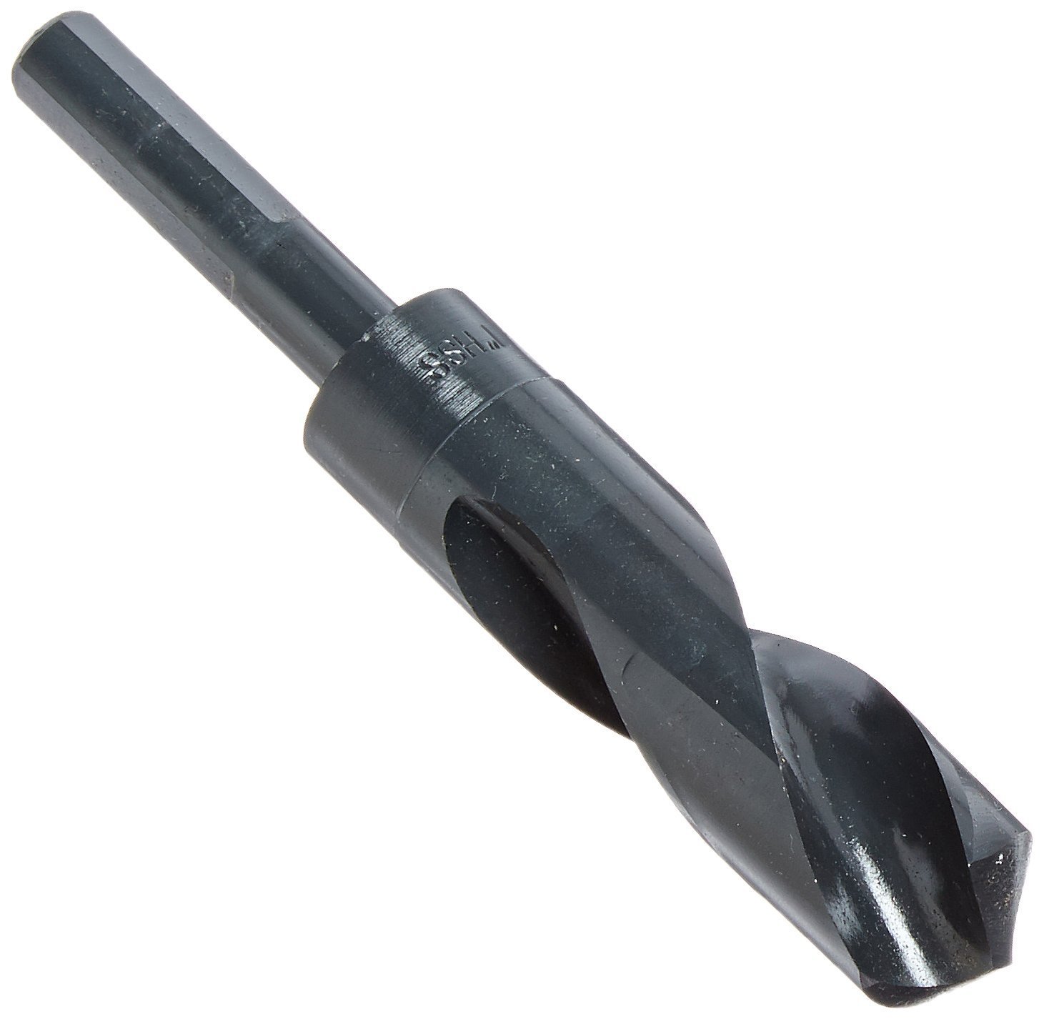 Drill America - POUDWDRSD 5 Piece High Speed Steel Reduced Shank Drill Bit Set in Plastic Pouch Case (9/16" - 1"), POU Series