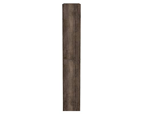 Signature Design by Ashley Arlenbry Modern Farmhouse 71" Bookcase with 4 Shelves, Weathered Oak Gray