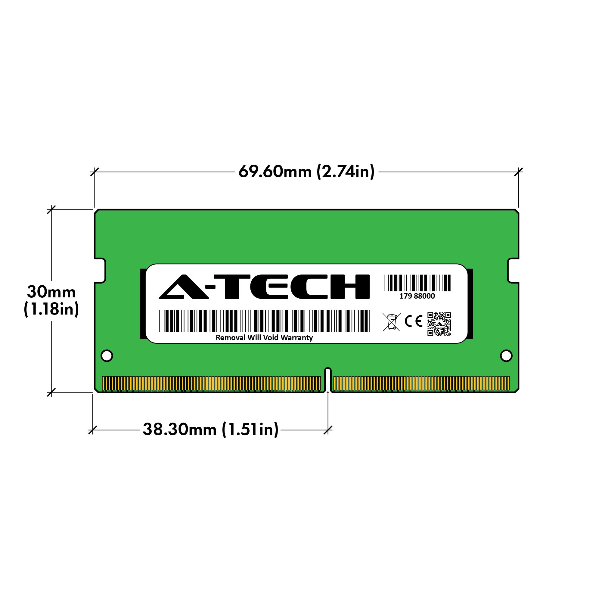 A-Tech 8GB RAM for Dell Latitude 7490, 7390, 7290, 5590, 5495, 5490, 5290, 3590, 3490 Laptop | DDR4 2400 MHz SODIMM PC4-19200 Memory Upgrade