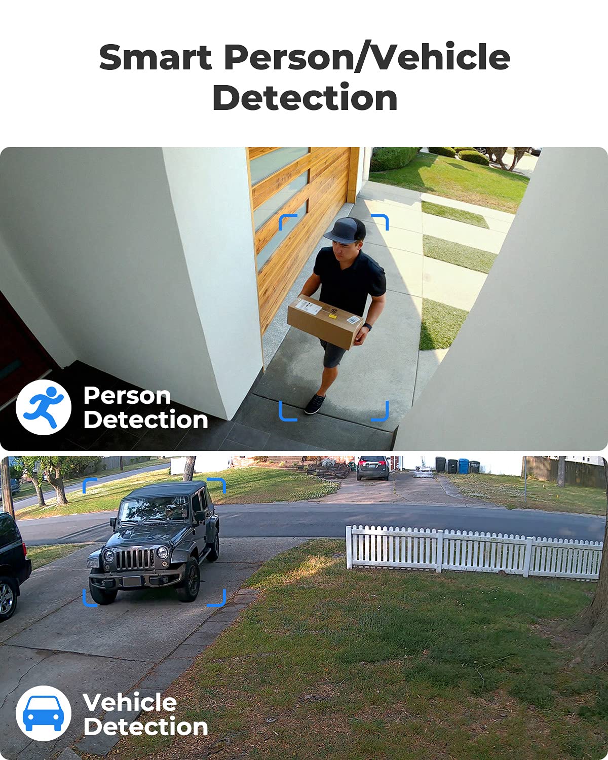 REOLINK RLC-511WA - 5MP Security Camera Outdoor with Spotlights, 5X Optical Zoom, Color Night Vision, Person/Vehicle Detection, 2.4/5 GHz WiFi Home Security Camera System, Supports Smart Playback