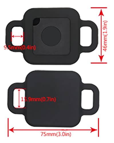 Cat Collar Tag Holder for Tile Pro,GPS Finder Cat Dog Collar Pet Loop,Dog GPS Tag Protects Device Anti-Lost Anti-Scratch,Protective Silicone Cover for GPS Tracking