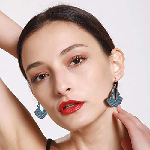 8 Pairs Vintage Drop Dangle Earrings for Women Long Boho Jewelry Set Fashion Earrings