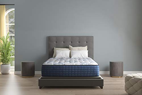 Signature Design by Ashley Mt Dana 15 Inch Plush Hybrid Mattress, CertiPUR-US Certified Foam, Queen
