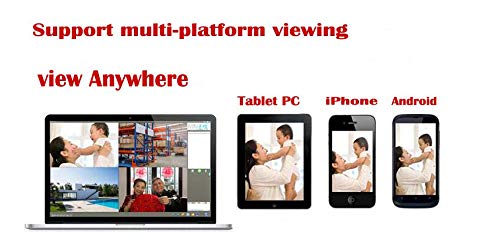 NightKing Indoor 5MP PoE IP Security Camera,3.7mm Lens, P2P,Free App View