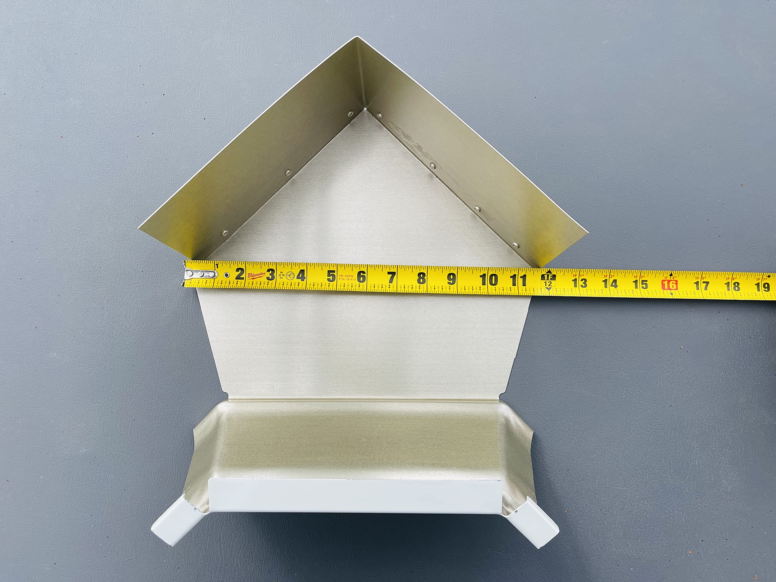 6" Extreme Miter - Aluminum Inside Miter, Gutter Corner, Mitre - "Works only with 6" Gutters" (Aluminum, 6")