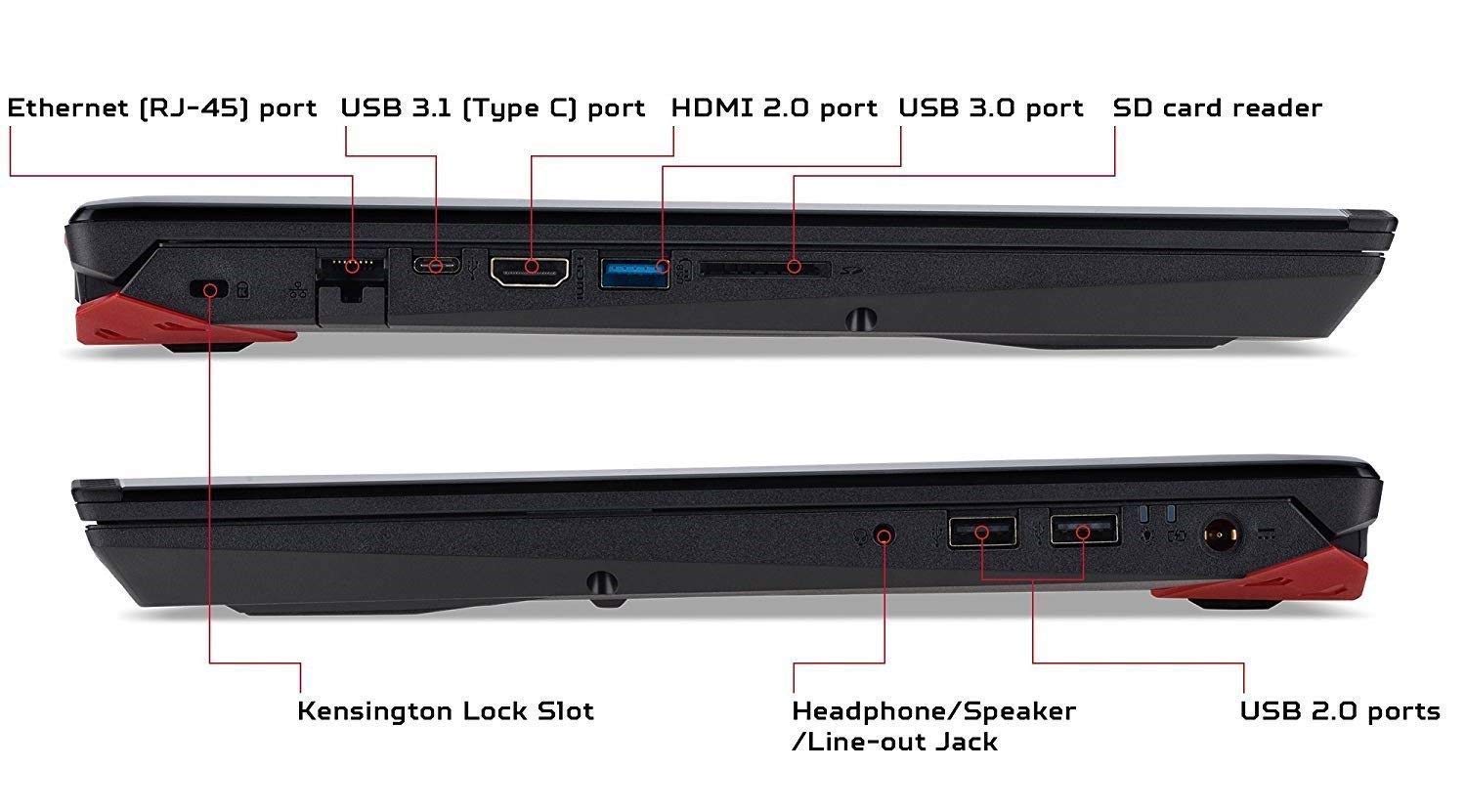 acer 2019 Predator Helios 300 VR Reality 15.6" FHD IPS Gaming Laptop Computer, 8th Gen Intel Hexa-Core i7-8750H up to 4.1GHz, 16GB DDR4, 512GB SSD, GTX 1060 6GB, 802.11ac WiFi, Windows 10
