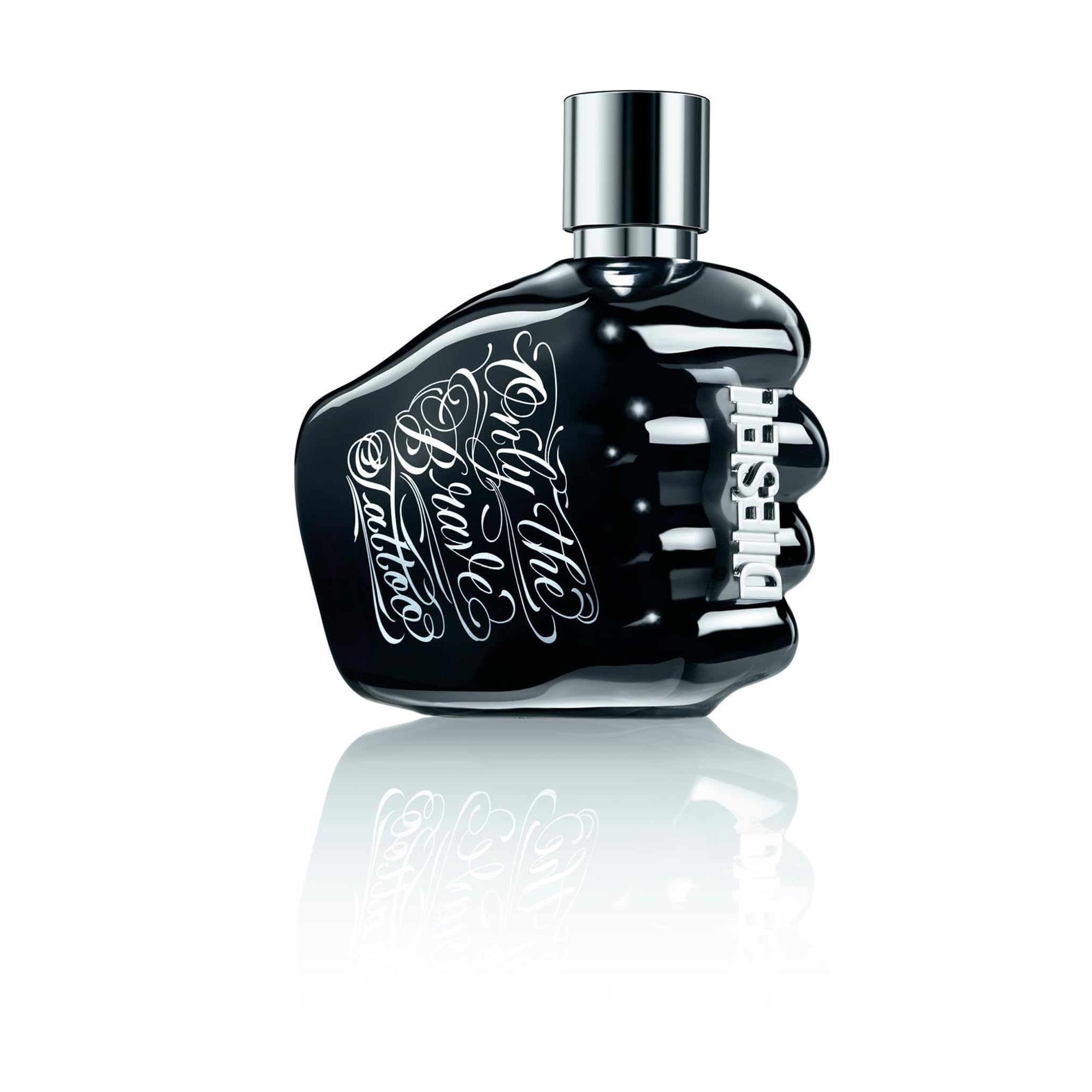 Diesel Only The Brave Tattoo, Eau de Toilette for Men, Woody Scent With Notes of Citrus, Sage, Pepper & Tobacco, 4.2 Fl. Oz.
