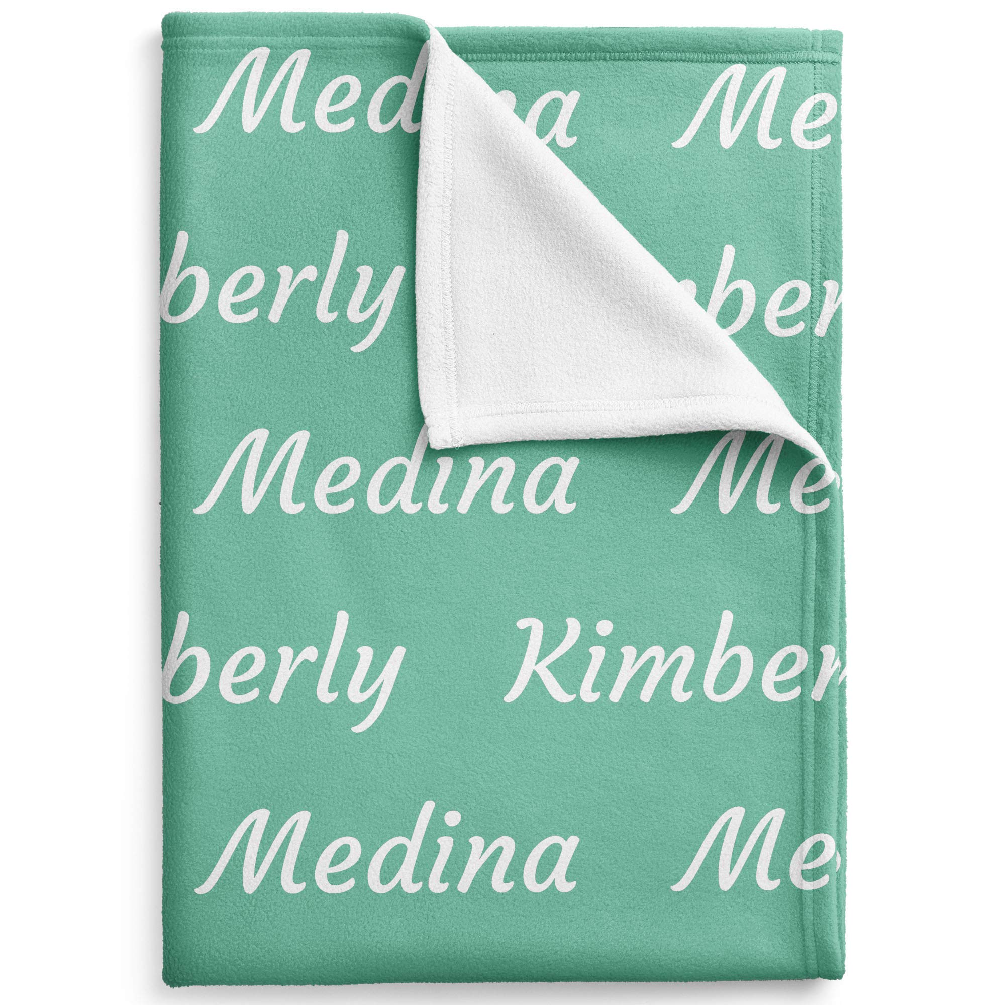 Monkey Duo Personalized Baby Blanket with Name for Boys and Girls, Customized Baby Blanket for Infants, Newborns, Babies, Toddlers and Kids, Custom Name Blanket