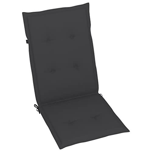 imasay Garden Chair Cushions 2 pcs Anthracite 47.2"x19.7"x1.2"