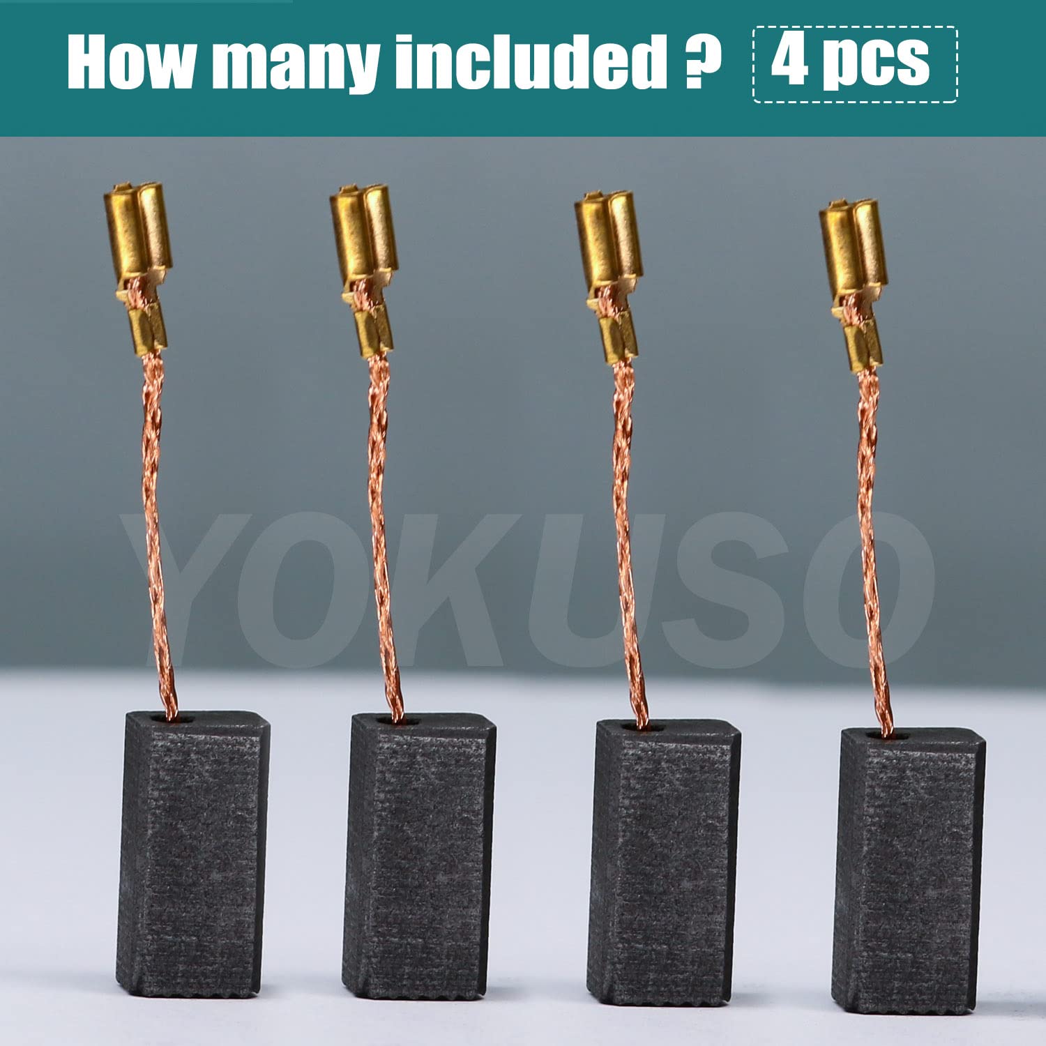 4PCS 2604320913 Carbon Brushes Replacement for Bosch Jia Saw, Carbon Brushes For Emco Unimat 3,Carbon Brushes For Maguires DA polisher