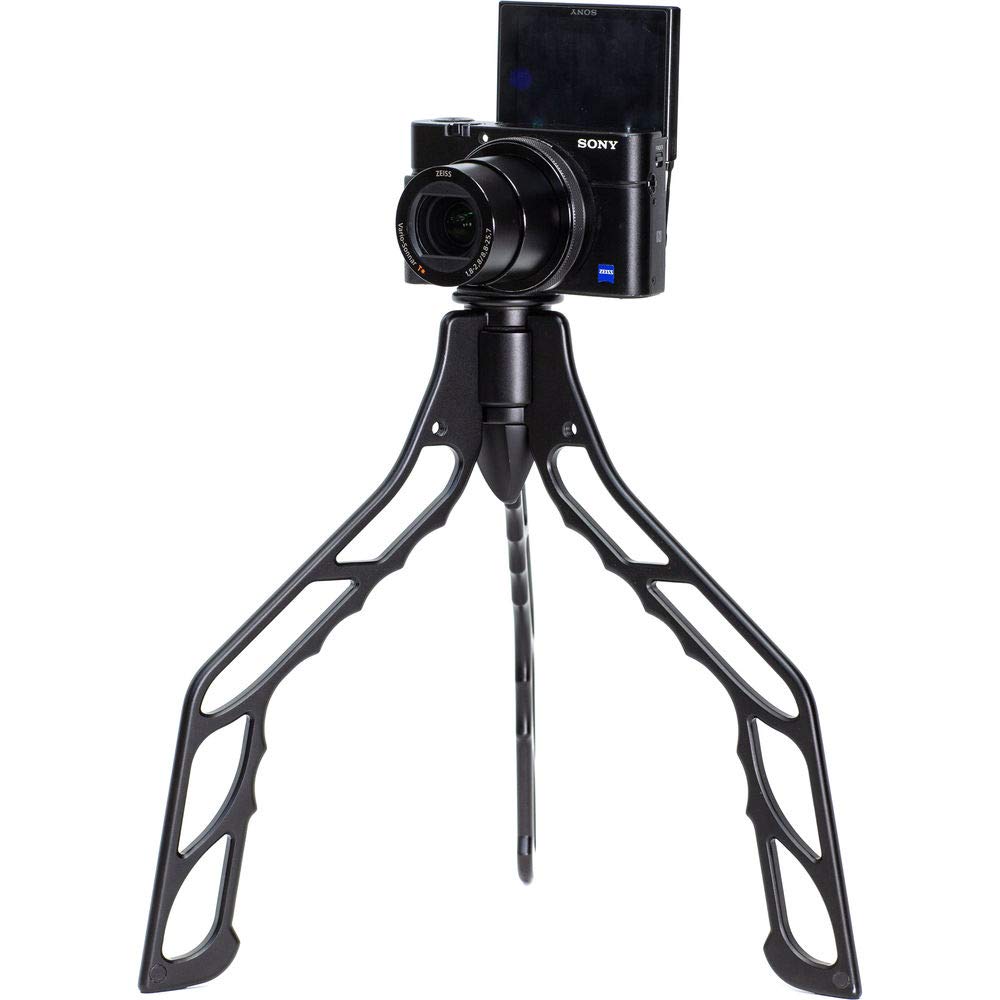 SwitchPod DSLR Tripod for Smart Phone Camera Stand Holder for iPhone, Android, Aluminum, Lightweight, Indestructible, Great for Selfies, Vlogging, Photography Switch Pod