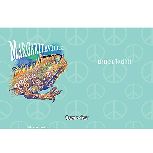 Tervis Margaritaville-Peace Love Salt Triple Walled Insulated Tumbler, 30oz Legacy, Stainless Steel
