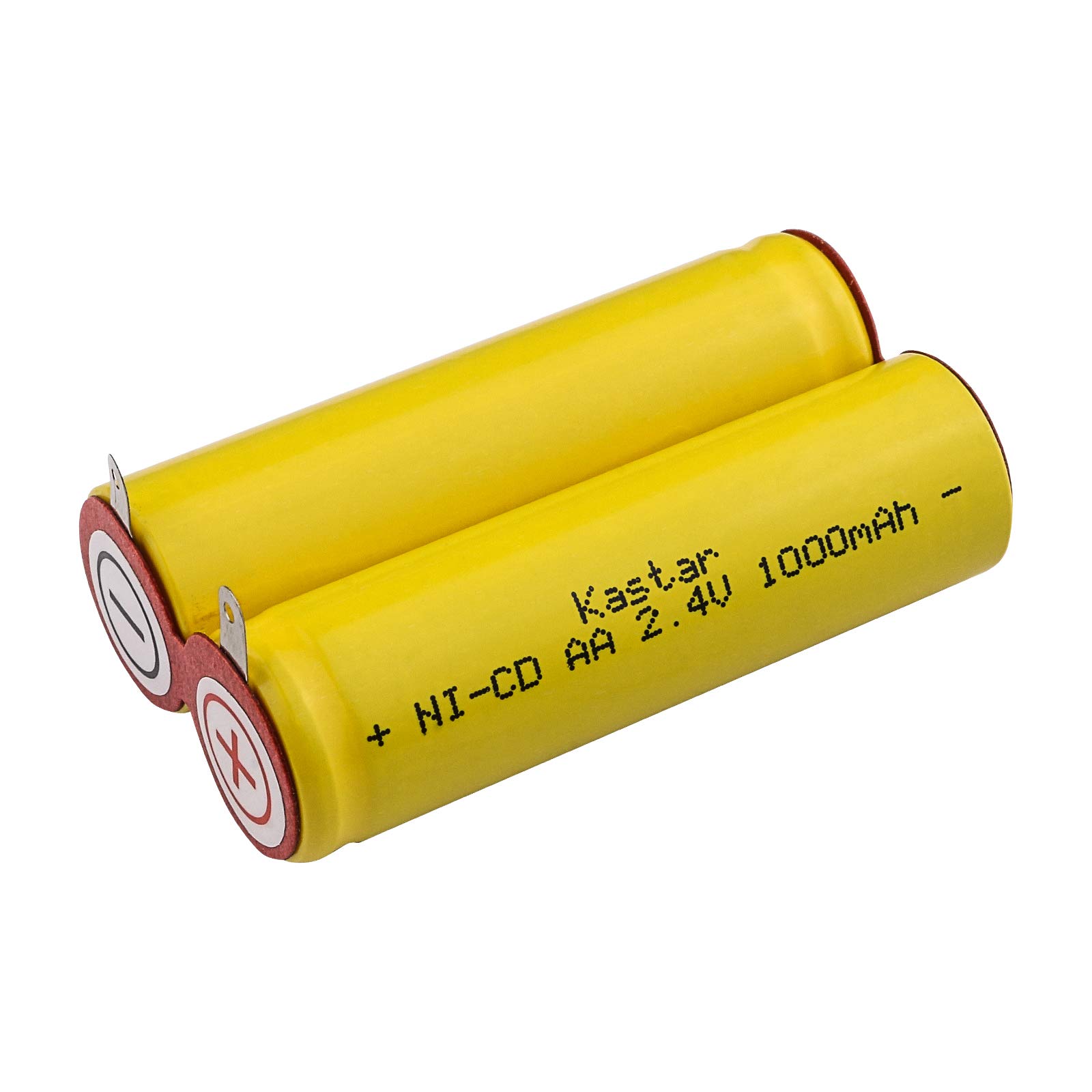 Kastar Rechargeable Shaver Battery Pack AA 2.4V 1000mAh Fits Remington Shaver Models and Most Other Electric Shavers (Detail Compatible Models Please Search The Below Description)