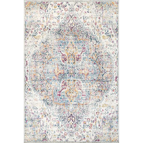 nuLOOM Vintage Maryetta Area Rug, 9' x 12', Blue