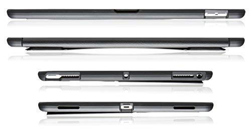 ZUGU CASE 2017/2015 iPad Pro 12.9 inch (Old Model) 1st & 2nd Gen Case Prodigy X, Very Protective But Thin, Convenient Magnetic Stand, Sleep/Wake Cover for Men & Women, Black