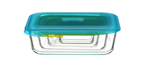 Joseph Joseph Nest Glass Storage Dishes - Multi-Colour, Set of 4