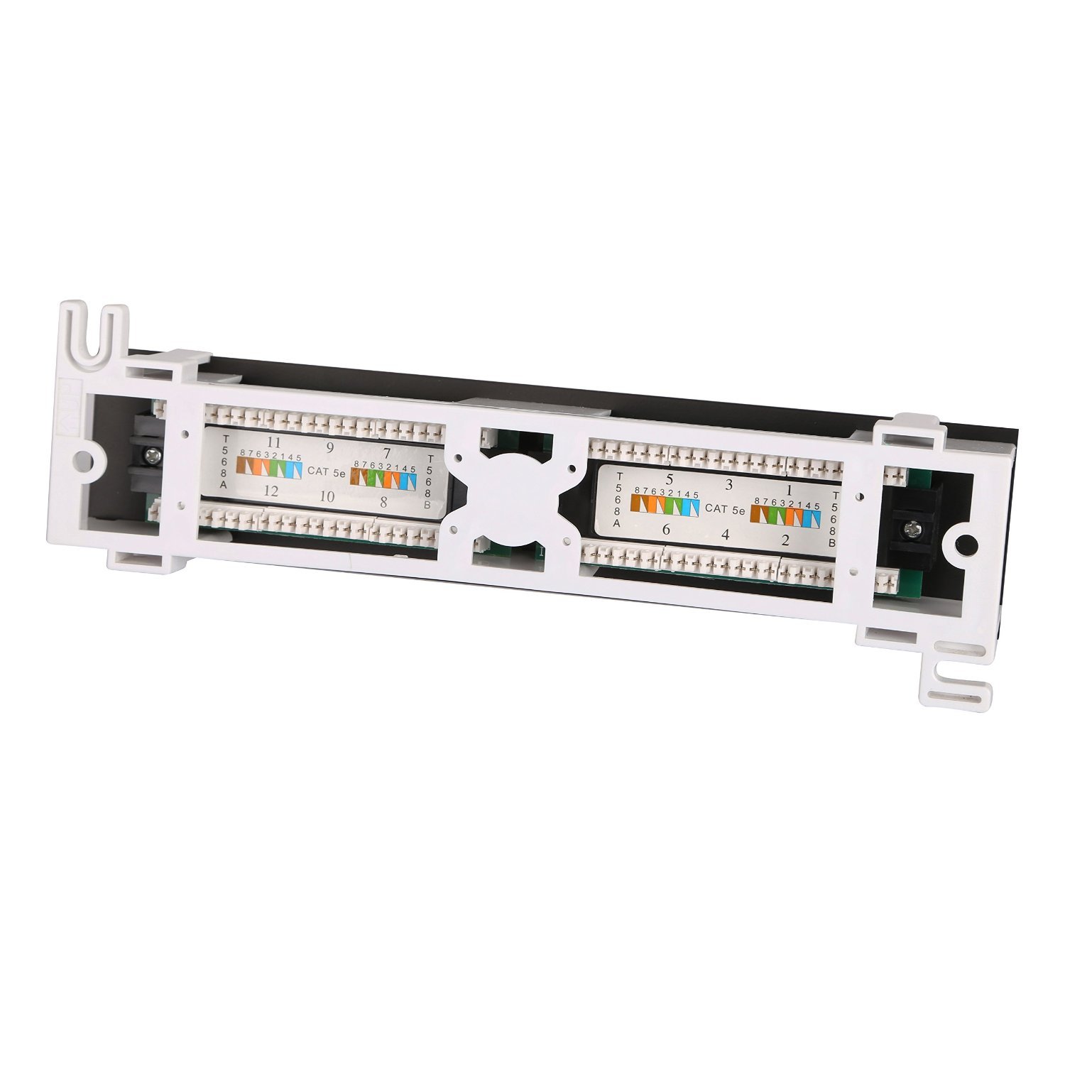 Dshot12 Port UTP 10 inch Cat5e Network Wall Mount Surface Patch Panel