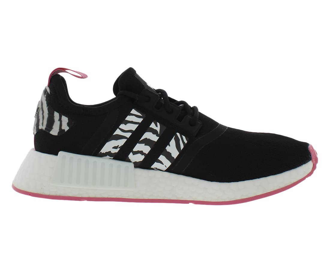 adidas Originals NMD R1 Primeblue Womens Shoes Size 8.5, Color: Black/White/Pink