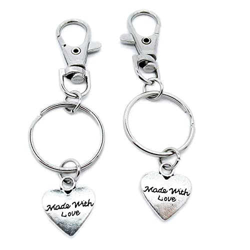 50 Pieces Keychain Keyring Door Car Key Chain Ring Wholesale Supplier Clasps IL0E8M Love Handmade Signs Tag