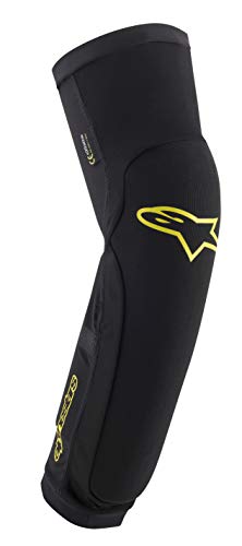 Alpinestars Men's Paragon Plus Knee/Shin Protector, Black Acid Yellow, Small