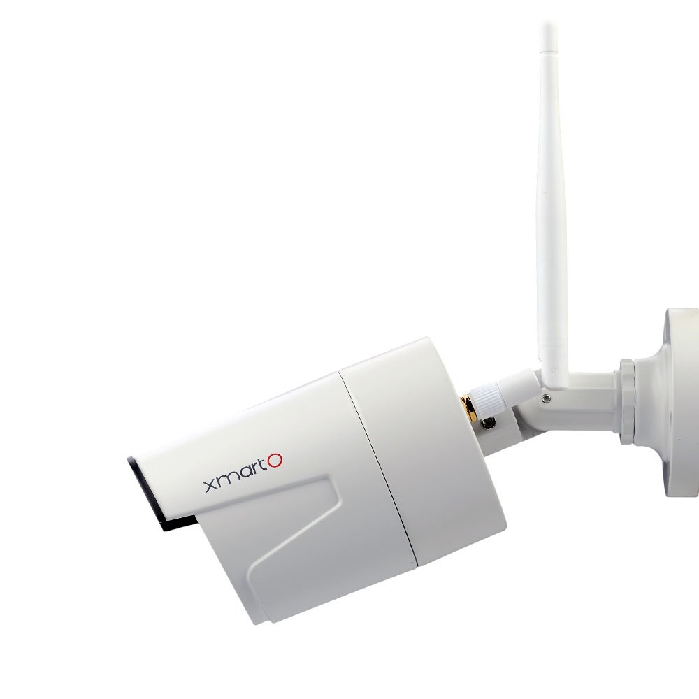 xmartO WB2024-W 2K 3MP Super HD WiFi Home Security Camera with Built-in Microphone (add-on Camera with 3.6mm Lens,Pack of 2, Requires 5MP NVR to Work)