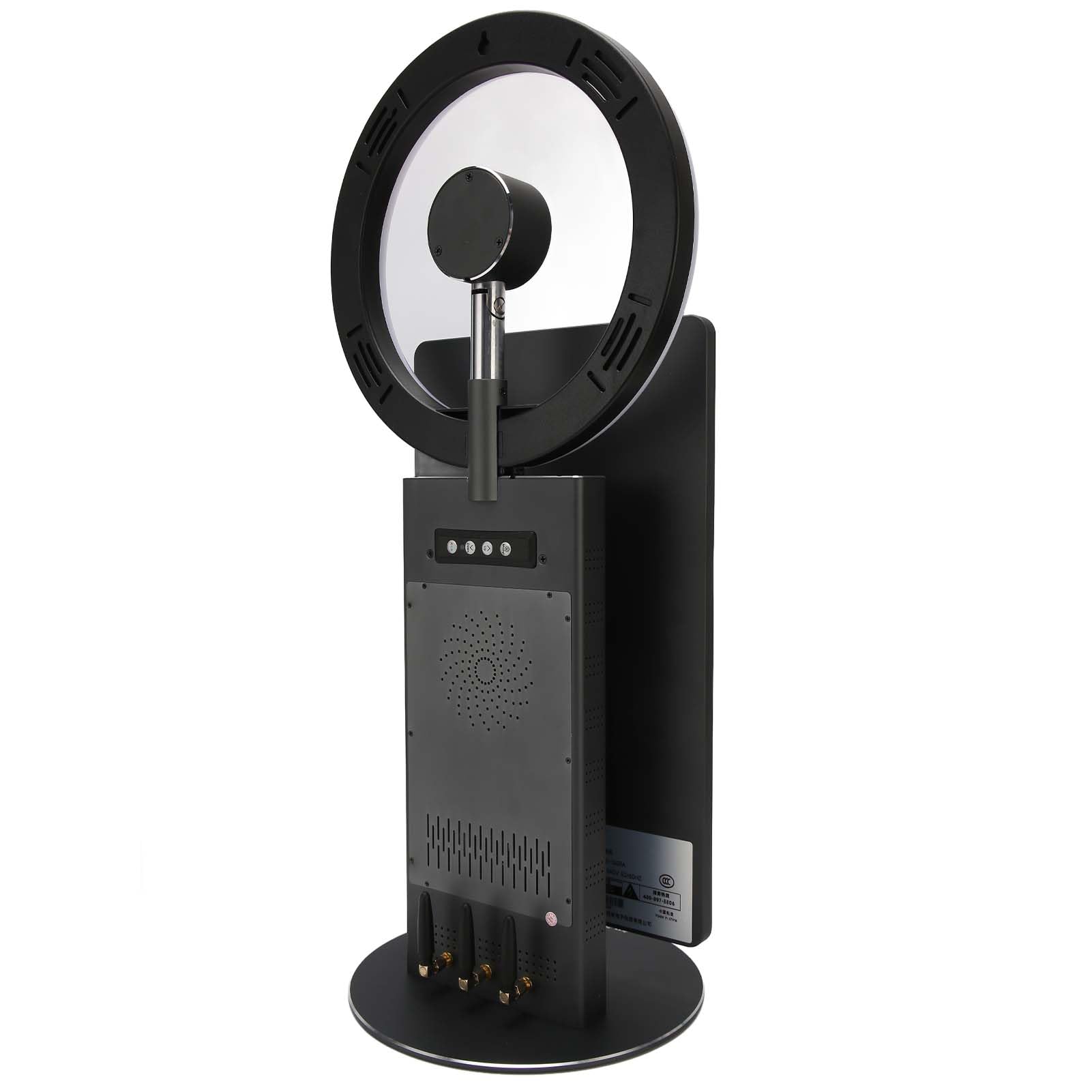 All in One Live Streaming Device 100-240V 5.0 Desktop Live Broadcast Device 15.6 Inch FHD 8MP Camera for 11.0 for Office (US Plug)