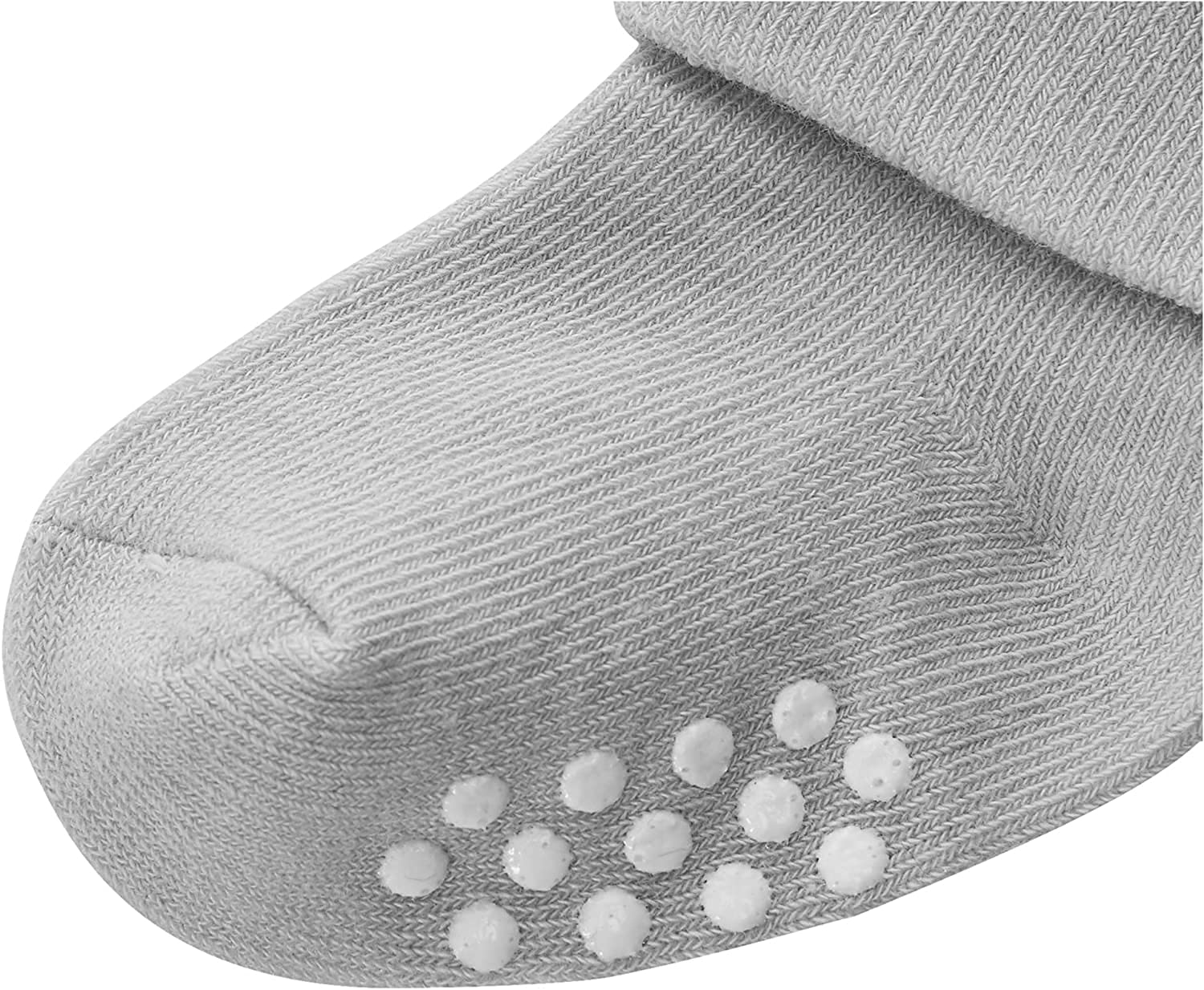 Jefferies Socks baby boys Non-skid Turn Cuff 6 Pair Pack Casual Sock, Boy Multi, 3-12 Months US