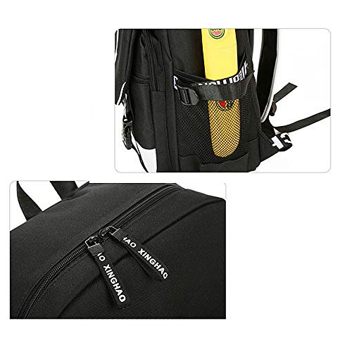 Bizarre Adventure Kujo Jotaro Oxford Men USB Charging Laptop Backpack Anime Shoulder Bags Travel Daypack (9)