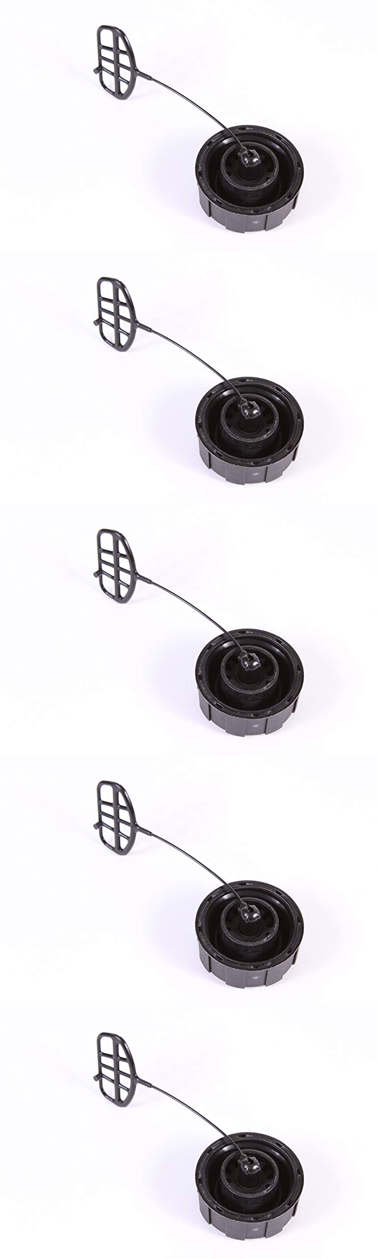 5 Pack Genuine Husqvarna 530014347 Fuel Cap w Retainer Fits Poulan & Poulan Pro
