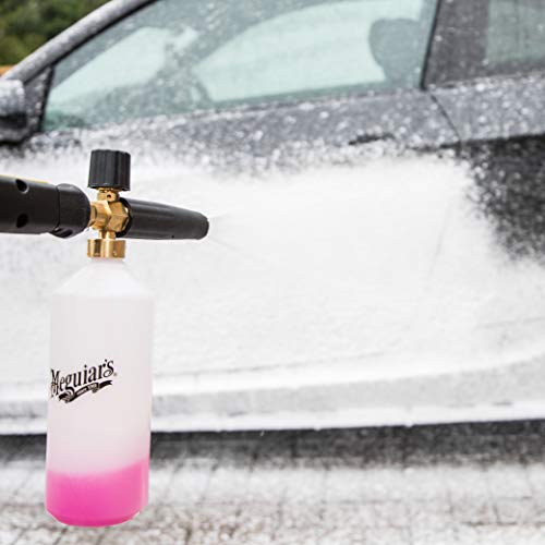 Meguiar's G194000EU Ultimate Car Snow Foam Cannon Lance Kit Kärcher Compatible Nilfisk Compatible Bosch Compatible