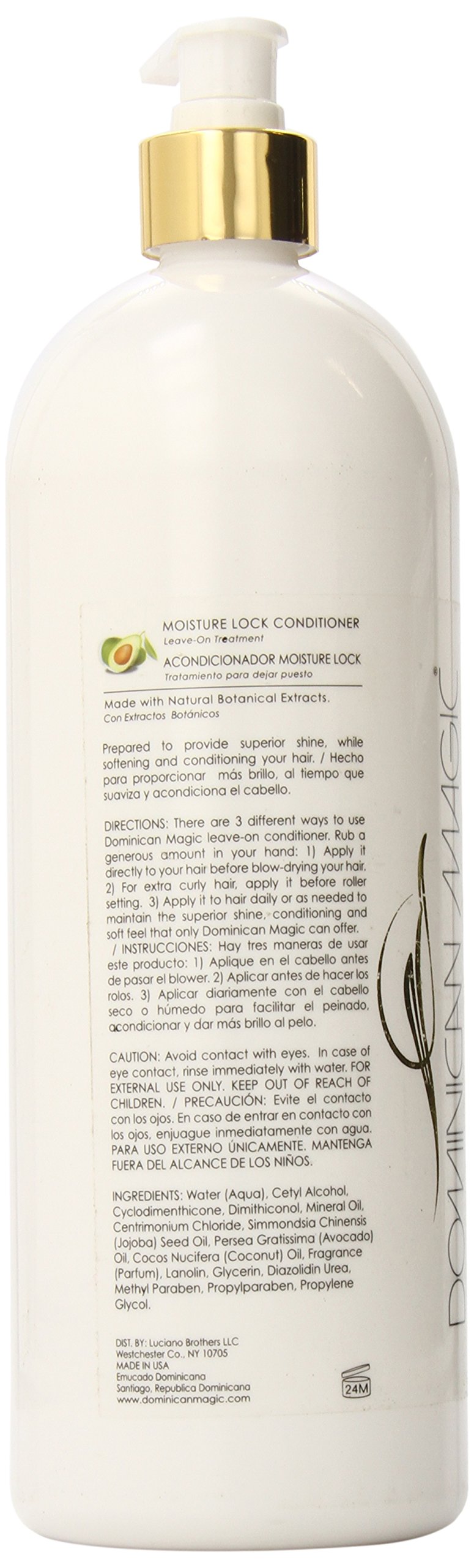 DOMINICAN MAGIC Moisture lock Leave-In Conditioner 32.oz