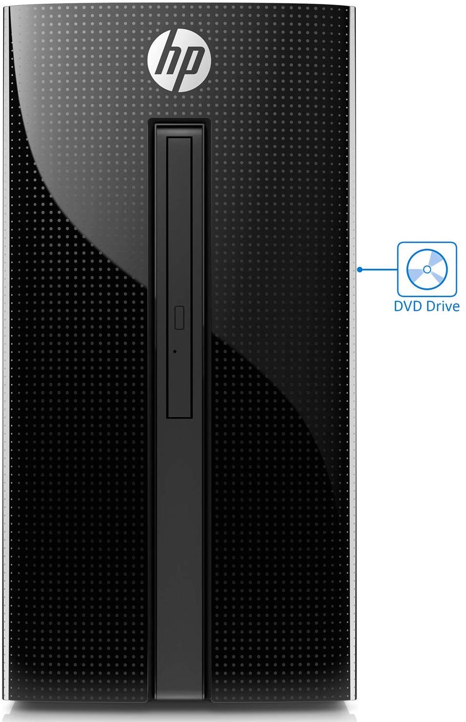 HP Pavilion 460 Business Premium High Performance Desktop Computer, Intel Quad-Core i7-7700T 2.9GHz Up to 3.8GHz, 8GB DDR4, 1TB HDD, DVD Burner, Bluetooth, Wireless-AC, USB 3.0, Windows 10