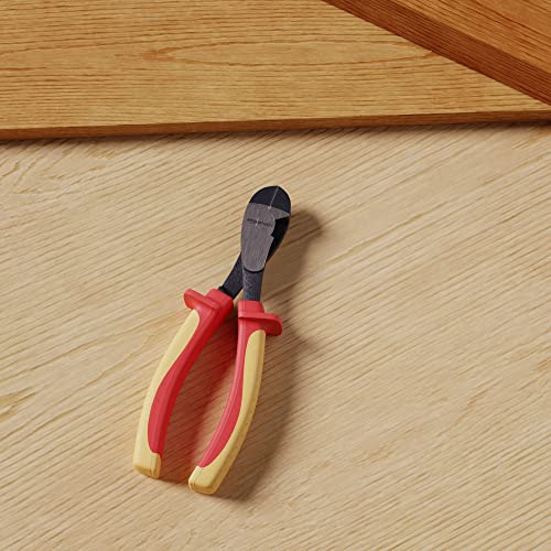 Amazon Basics 1000 Volt VDE Insulated High Leverage Diagonal Cutters, 7-inch