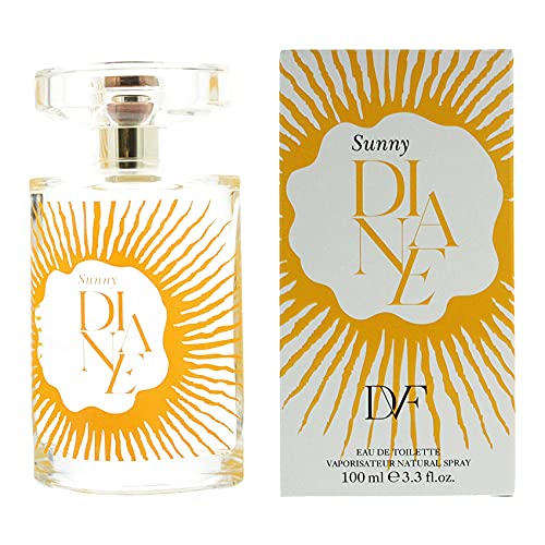 Diana Von Furstenberg Eau de Toilette Spray for Women, Sunny Diane, 3.4 Ounce