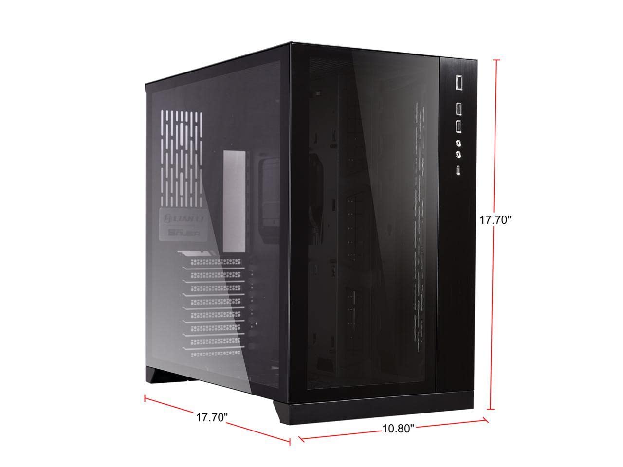 Lian Li PC-O11DX 011 DYNAMIC Tempered glass on the front Chassis body SECC ATX Mid Tower Gaming Computer Case Black
